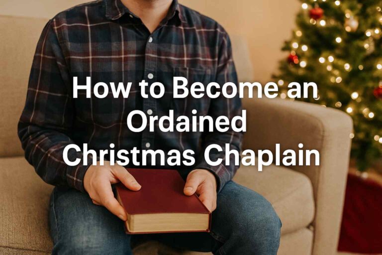 Free Chaplain Training - Christian Leaders Alliance